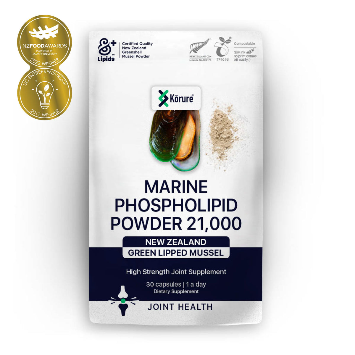 MP Powder - Green lipped mussel – Korure