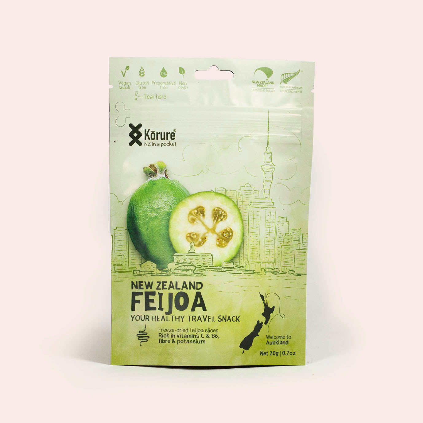 NZ Freeze Dried Feijoa *NEW* - Travel Snack – Korure