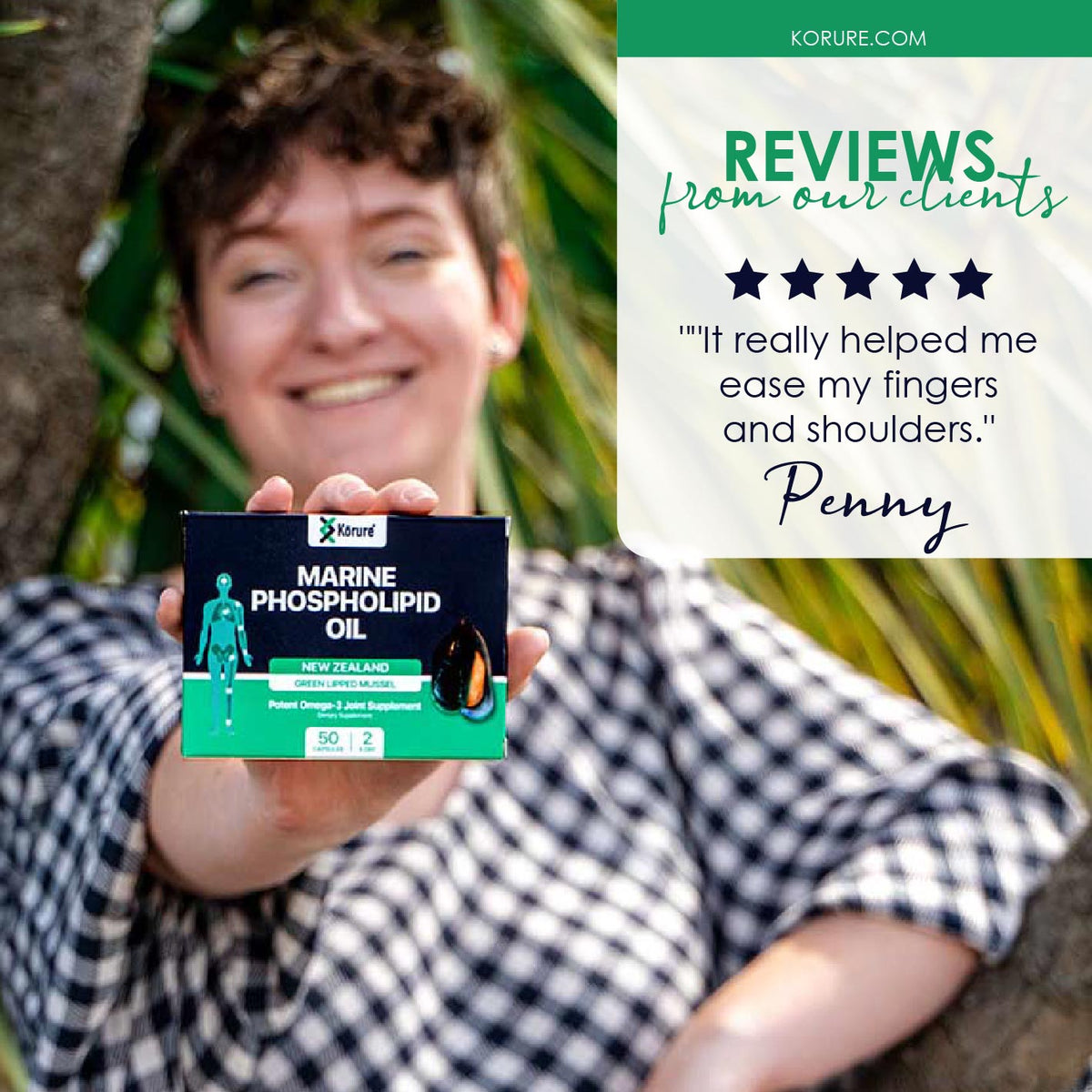 MP Oil - Green lipped mussel 200s – Korure