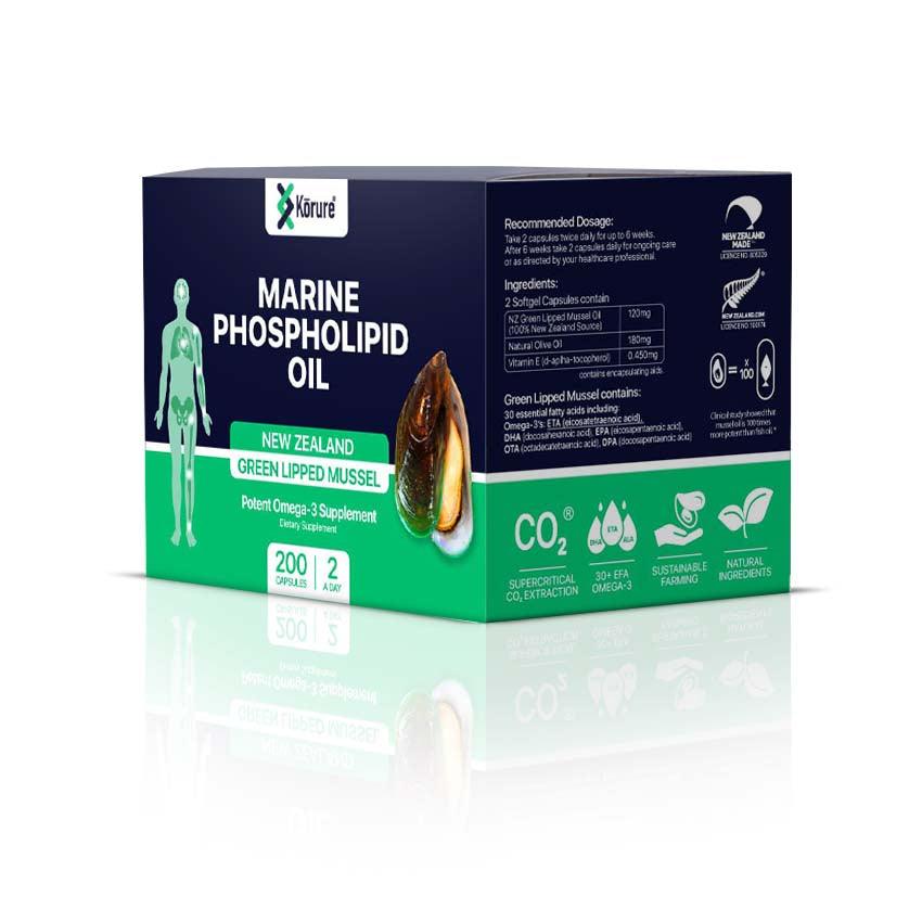 MP Oil - Green lipped mussel 200s – Korure
