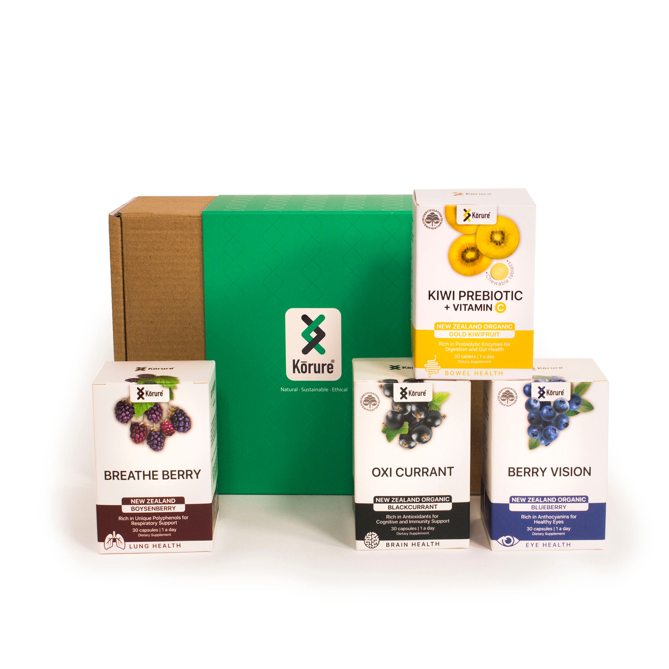 Superfruit Bundle *NEW* - Lung, eye, brain and gut support – Korure